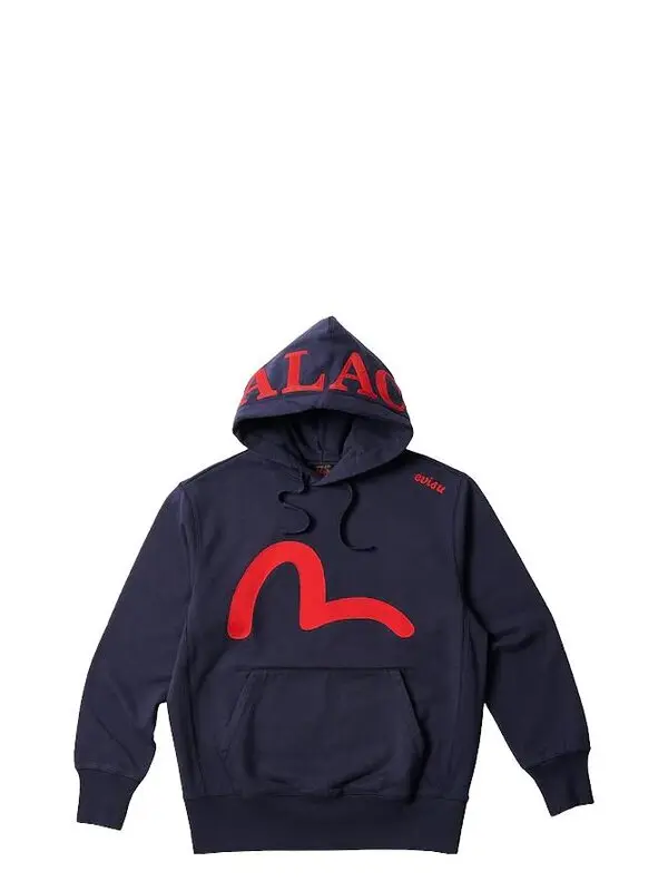 PALACE X Evisu Seagull Hood - Navy Blue