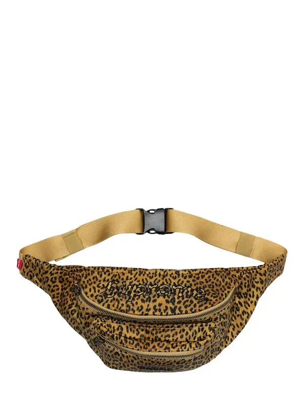 Supreme Barbour Print Waist Bag - Leopard