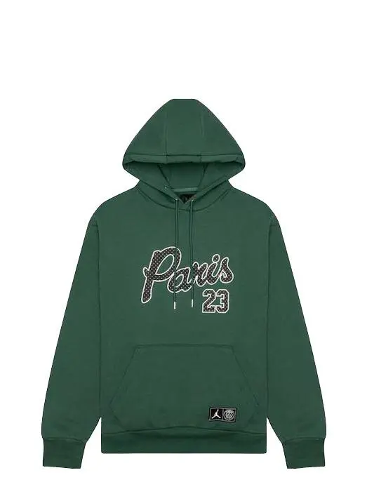 Nike Air Jordan Paris Saintgermain Pullover Hoodie - Noble Green