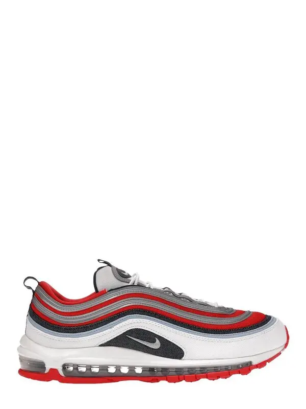 Nike Max 97 Usa Denim Sneakers - White/red/navy Blue