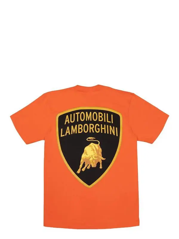 Supreme Automobili Lamborghini Tee Shirt - Orange