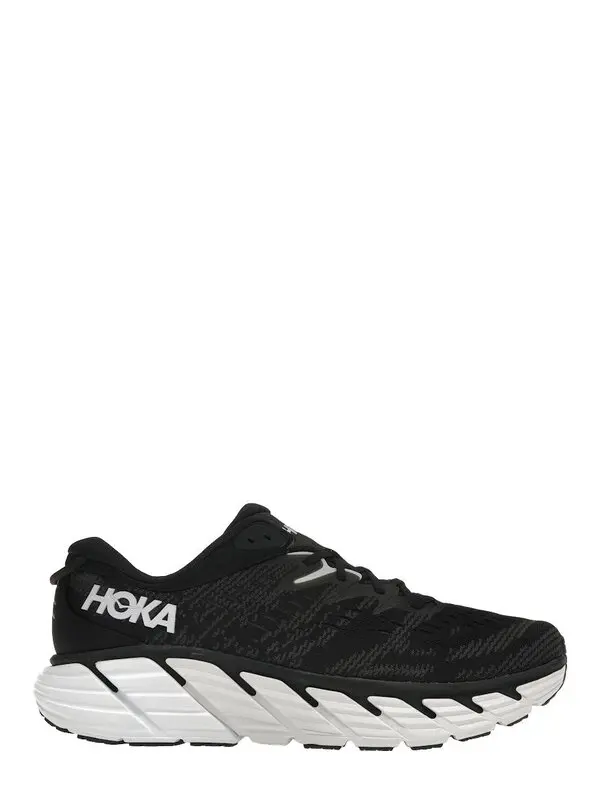 Hoka One One Gaviota 4 Athletic Sneakers - Black/white