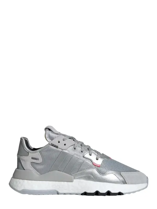 Adidas Nite Jogger Sneakers - Silver Metallic/light Solid Grey/core Black
