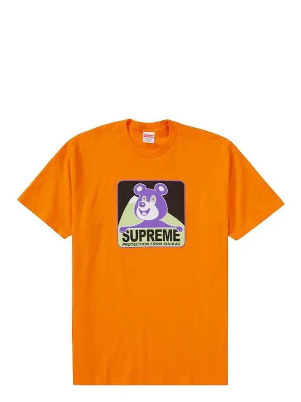 Supreme Bear Tee Shirt - Orange