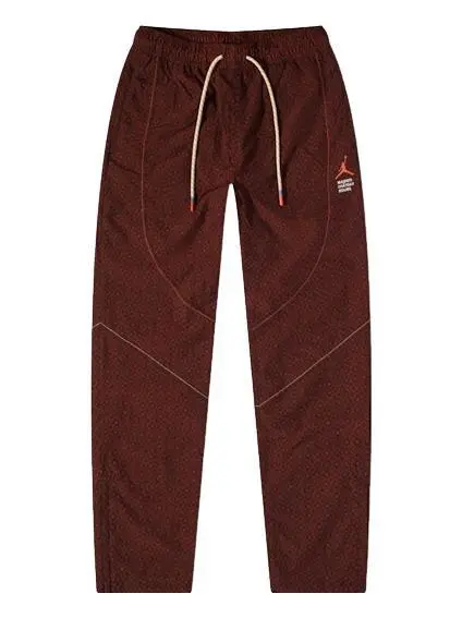 Nike Air Jordan X Maison Chateau Rouge Woven Pants - Brown