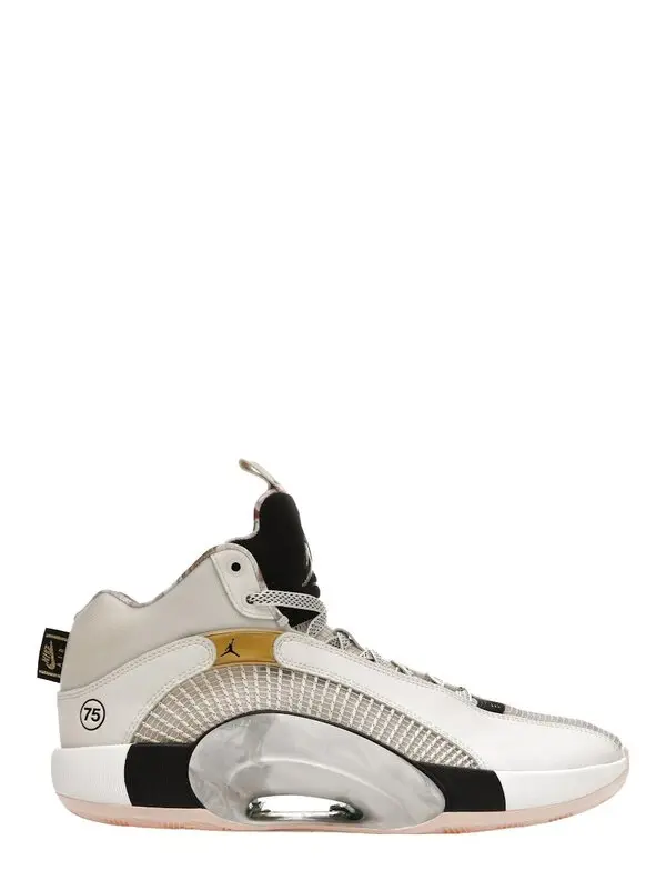 JORDAN Xxxv Paris Sneakers - Pale Ivory/metallic Gold/black