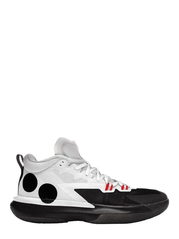 JORDAN Zion 1 Naruto Sage Of The Six Paths Sneakers - White/university Red/black