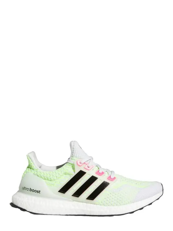 Adidas Ultra Boost 5.0 Dna Glow In The Dark - Cloud White/core Black/signal Green