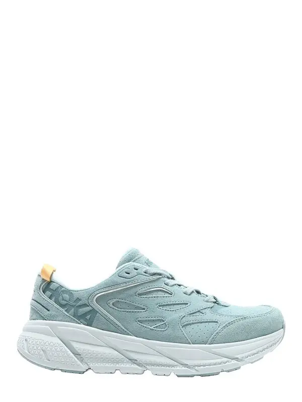 Hoka One One Clifton L Suede Sneakers - Cloud Blue/ice Flow