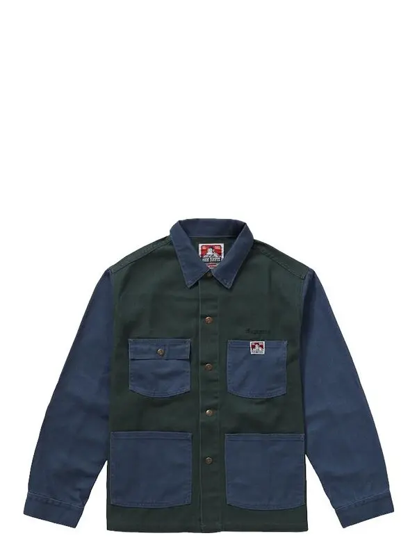 Supreme Ben Davis Chore Coat - Navy Blue
