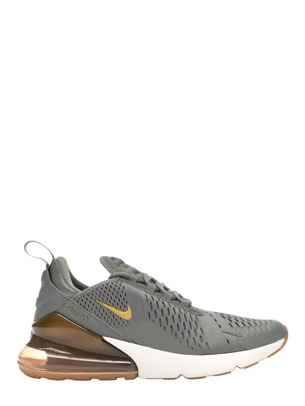 Nike Air Max 270 Metallic Gold Sneakers - Dark Stucco/sail/gum Light Brown
