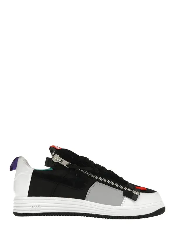 Nike Lunar Force 1 Low Acronym - Black/turbo Green/court Purple