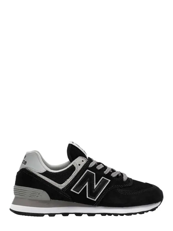 NEW BALANCE 574 Lace Up Sneakers - Black/grey