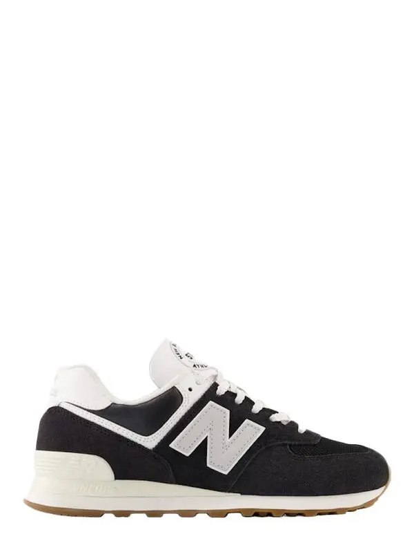 NEW BALANCE 574 Sneakers - Black/white/gum