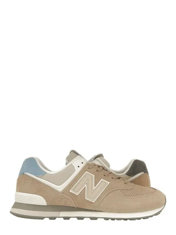 NEW BALANCE 574in Sneakers - Brown/light Blue