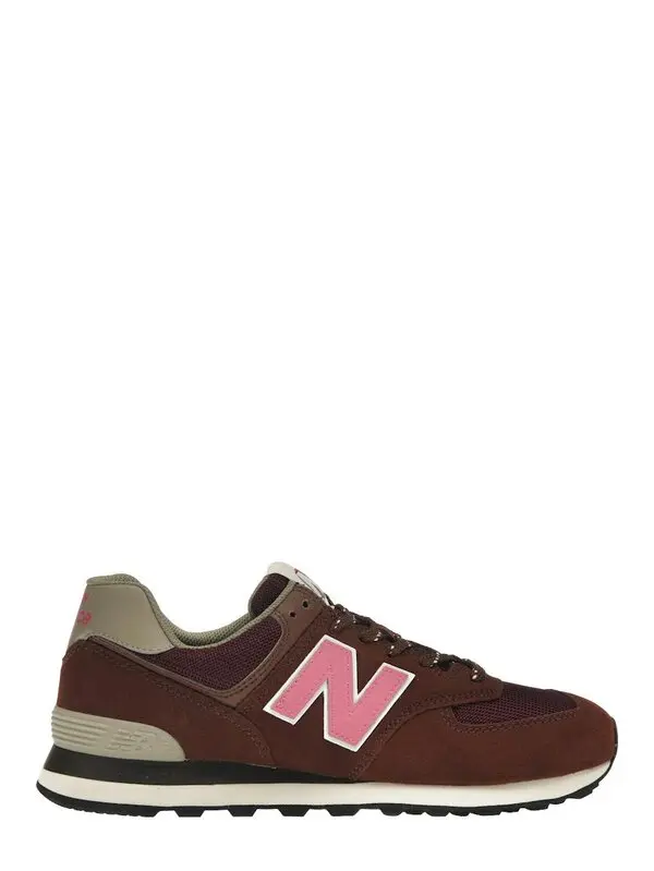 NEW BALANCE 574 Sneakers - Brown/pink