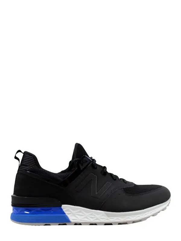 NEW BALANCE 574 Sneakers - Black/white/blue