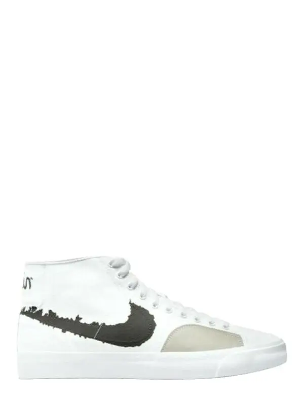 Nike Sb Blazer Court Mid Prmin Sneakers - White/black