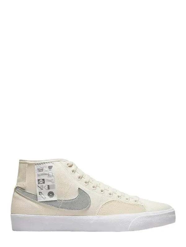 Nike Sb Blazer Court Mid Premium Souin - Summit White
