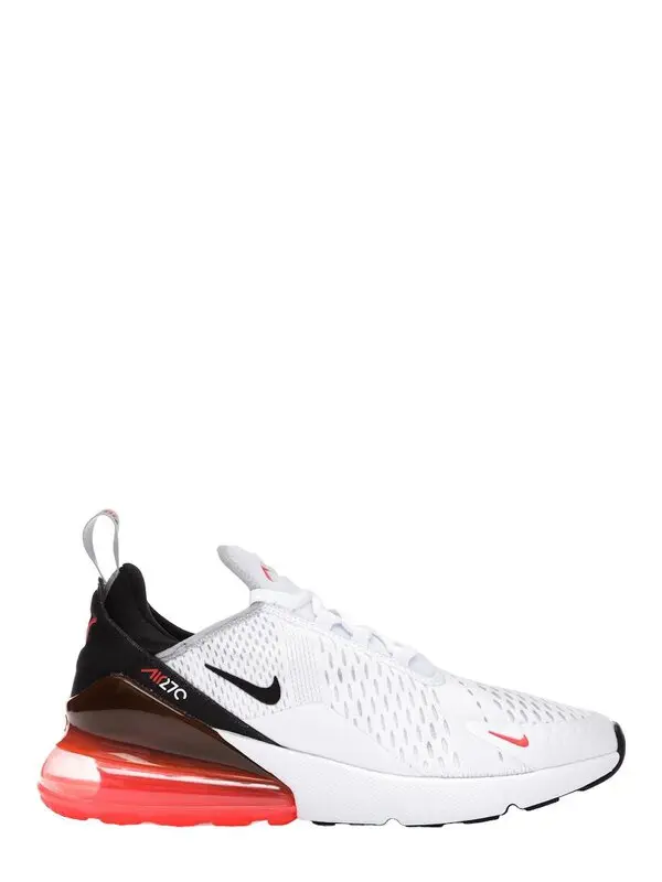 Nike Air Max 270 Sneakers - White/wolf Grey/bright Crimson