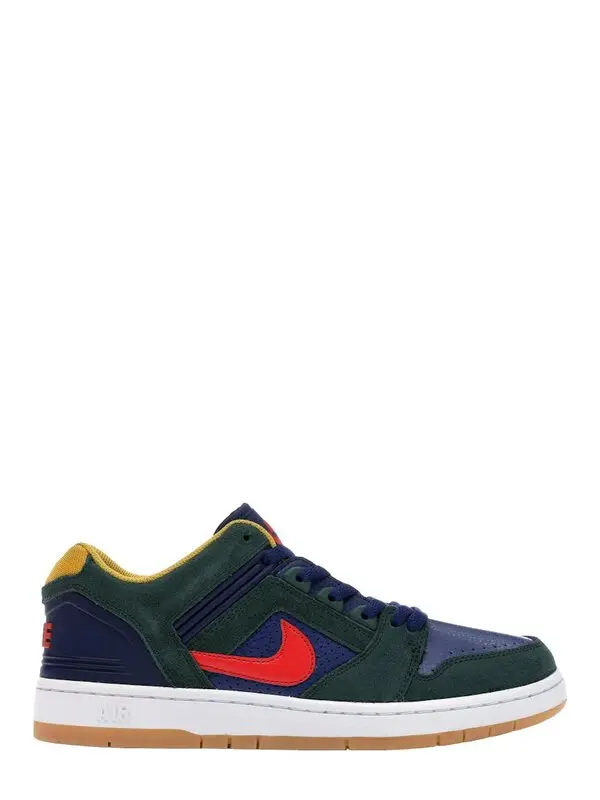Nike Air Force 2 Low Rugby Sneakers - Midnight Green/blue Void/habanero Red