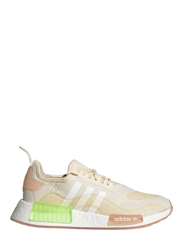 Adidas Nmd R1 Sneakers - Wonder White/cloud White/signal Green