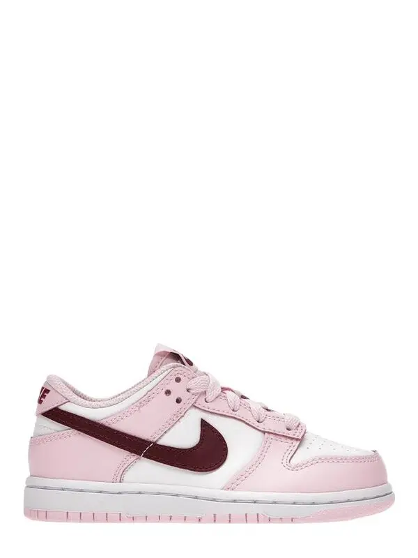 Nike Dunk Low Sneakers - Pink/red/white