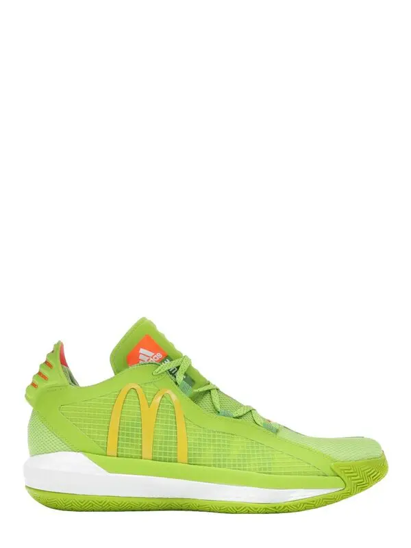 Adidas Dame 6 Mcdonald's Dame Sauce Sneakers - Green/yellow/orange