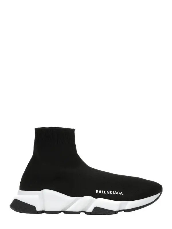 Balenciaga Speed Knit High Sneakers - Black