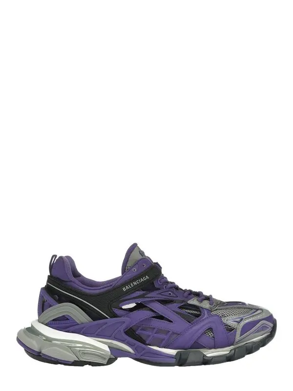 Balenciaga Track.2 Bicolour Sneakers - Purple/grey/black