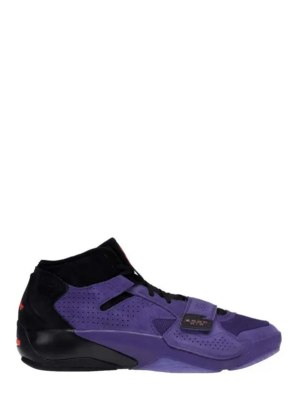 JORDAN Zion 2 Basketball Shoe - Purple/black/red