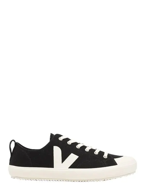 VEJA Nova Canvas Lowin - Black/pierre