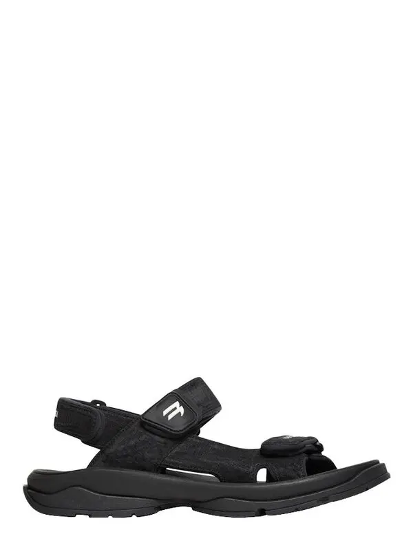 Balenciaga Tourist Sandal - Black