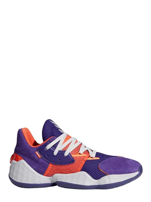 Adidas Harden Vol. 4 Su Casa Pack Suns - Collegiate Purple/orange/grey Three