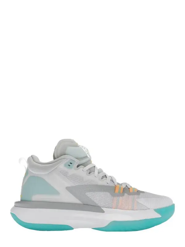 JORDAN Zion 1 Sneakers - White/laser Orange/dynamic Turquoise