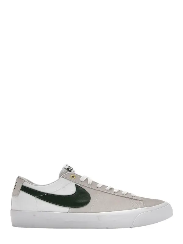 Nike Sb Blazer Low Gtin Sneakers - White/green