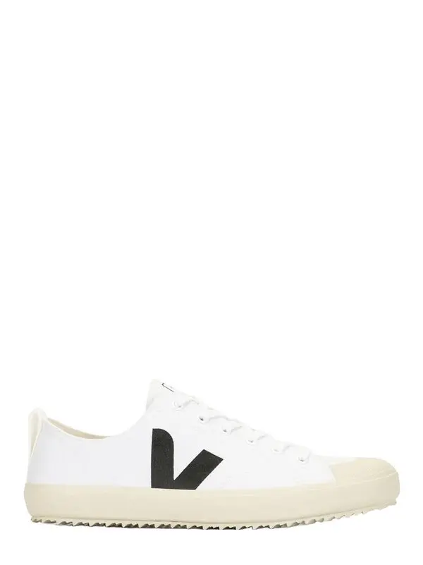 VEJA Nova Low Canvas Sneakers - White/black