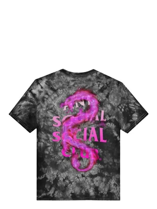 ANTI SOCIAL SOCIAL CLUB Summer In Minsk T-shirt - Black Tie Dye
