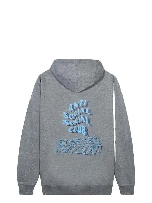 ANTI SOCIAL SOCIAL CLUB Sometimes They Don't Hoodie - Grey