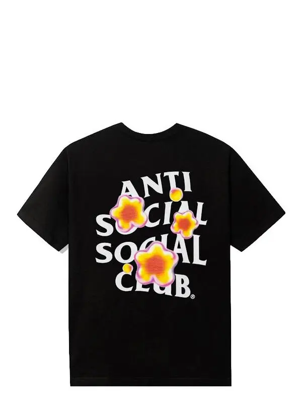 ANTI SOCIAL SOCIAL CLUB Seeing The Feeling Tee Shirt - Black