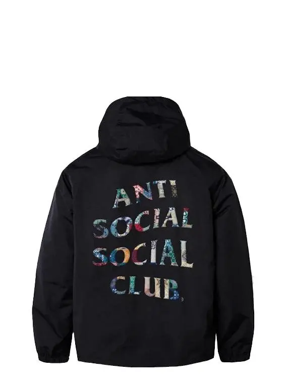ANTI SOCIAL SOCIAL CLUB Picking Up The Pieces Hoodie - Black