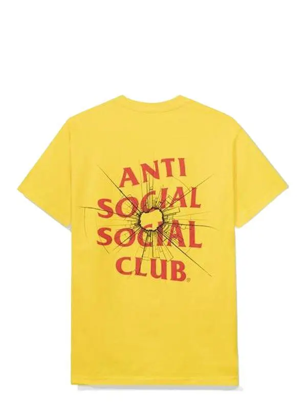 ANTI SOCIAL SOCIAL CLUB Theories Tee Shirt - Yellow