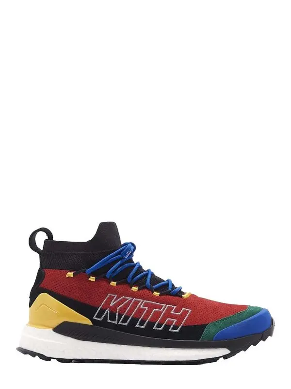 Adidas Free Hiker Mc Kith Sneakers - Black/red/yellow