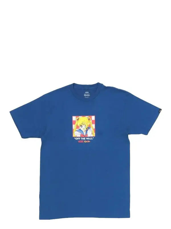 VANS X Pretty Guardian Sailor Moon Graphic Tee Shirt - Blue