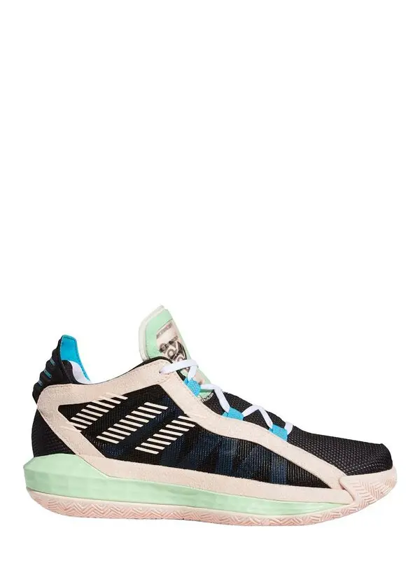 Adidas Dame 6 Sneakers - Core Black/cloud White/glory Mint