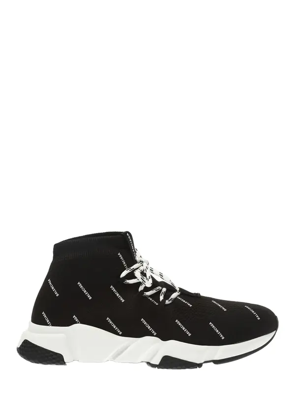 Balenciaga Speed Lace-up Sneakers - Black/white