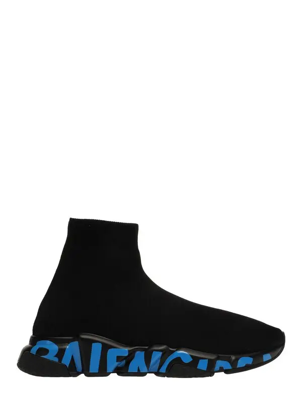 Balenciaga Speedin Sneakers - Black/blue