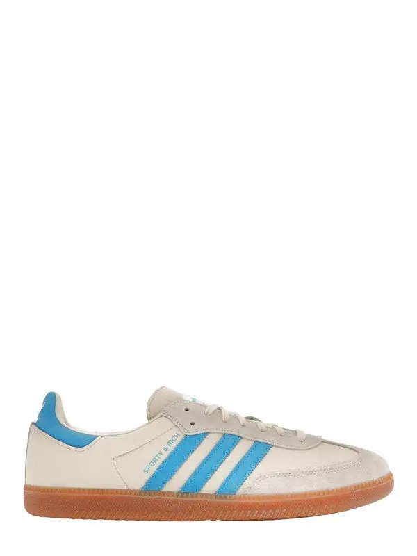 Adidas Samba Og Sporty & Rich Sneakers - Cream White/blue Rush/gum