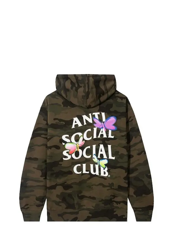 ANTI SOCIAL SOCIAL CLUB Shell Shock Camo Hoodie - Forest Camo