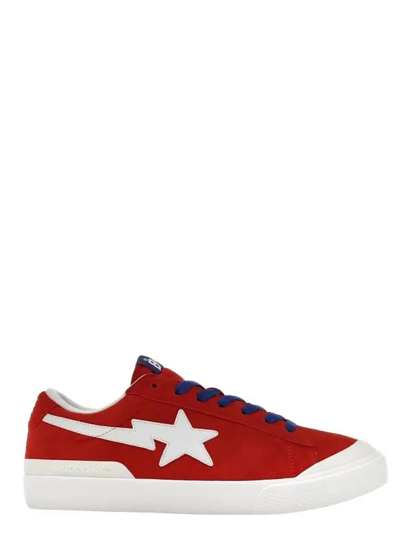 BAPE A Bathing Ape Mad Sta Sneakers - Red/blue/white